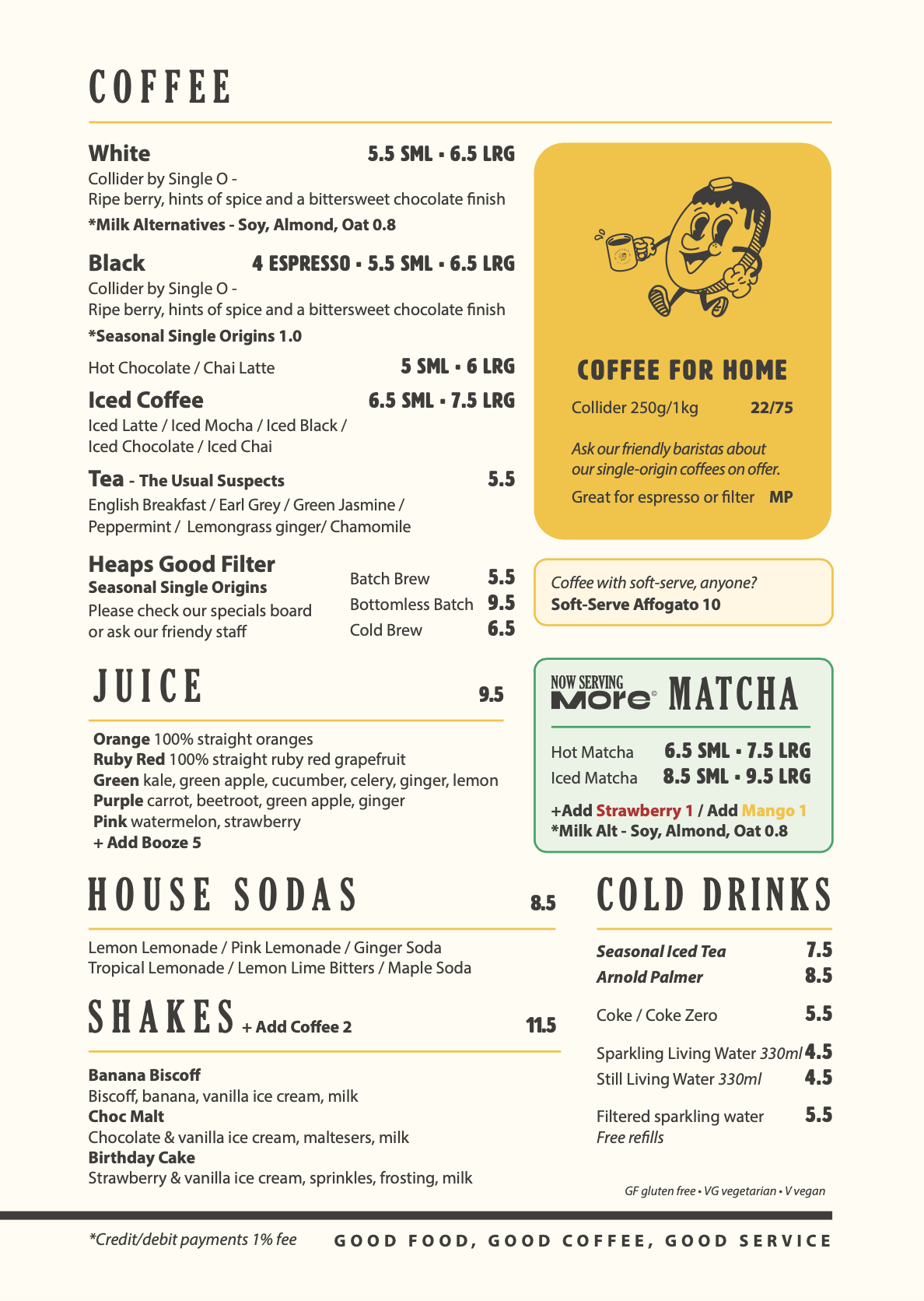 The Menu — Happyfield